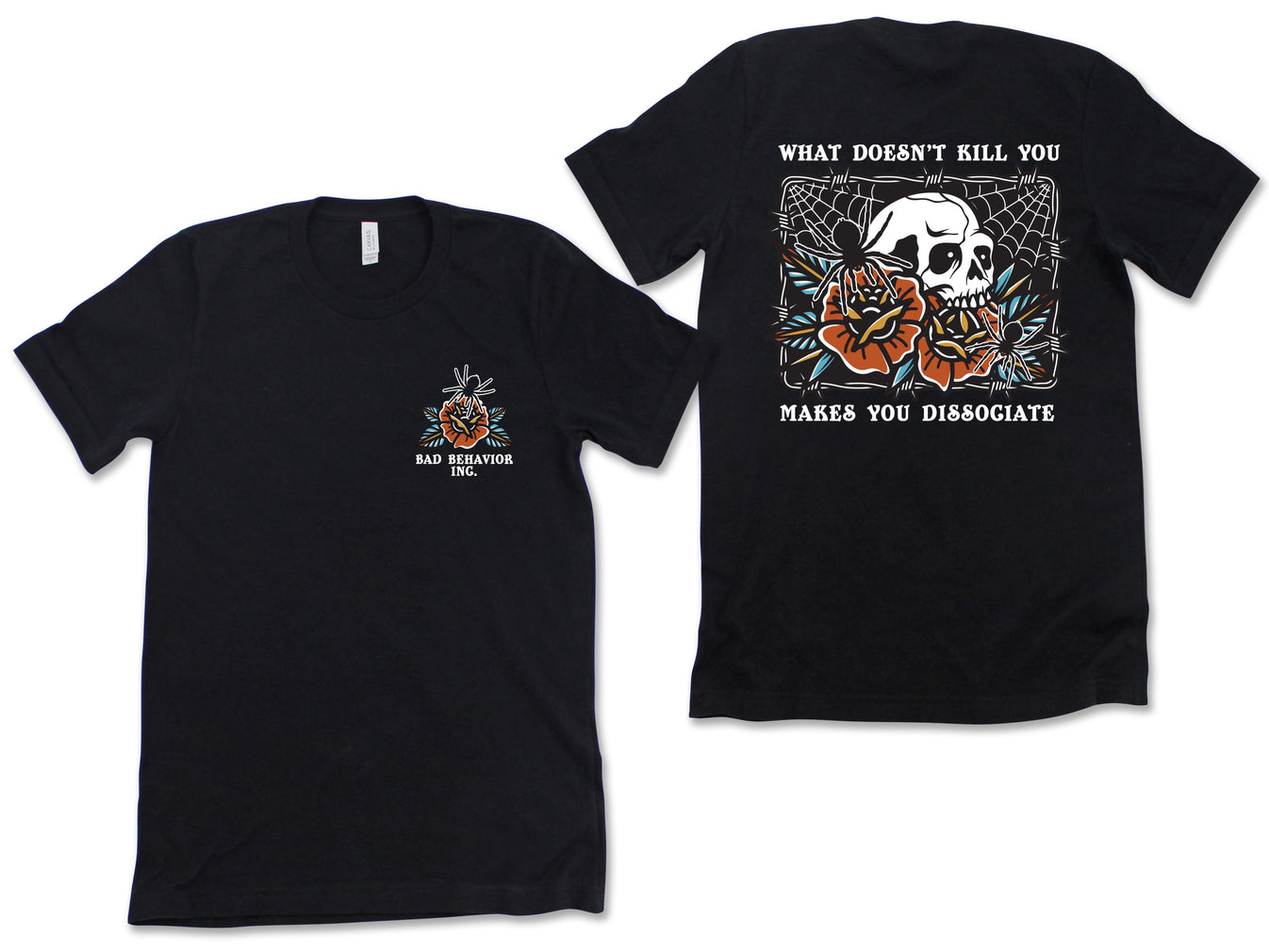 Dissociate Unisex Tshirt – badbehaviorinc